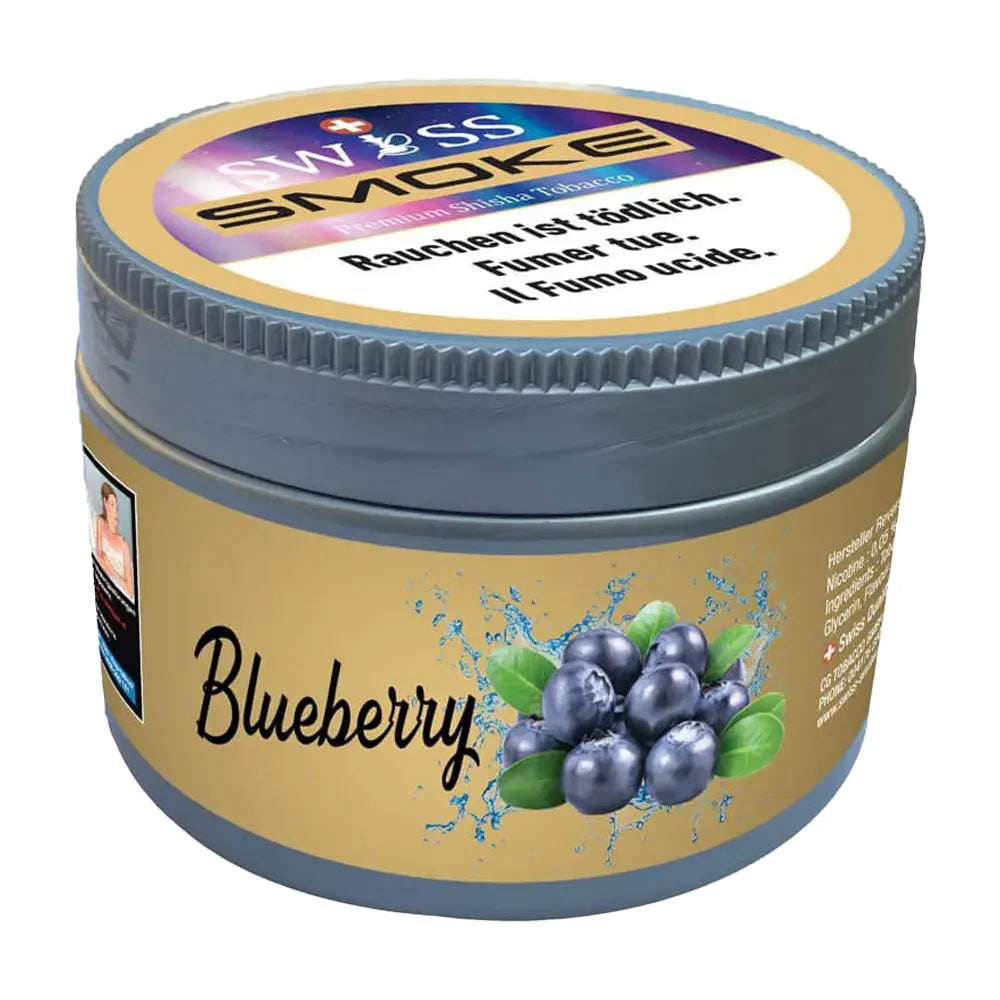 Blueberry Swiss Smoke Tabak – Puff Suisse SA