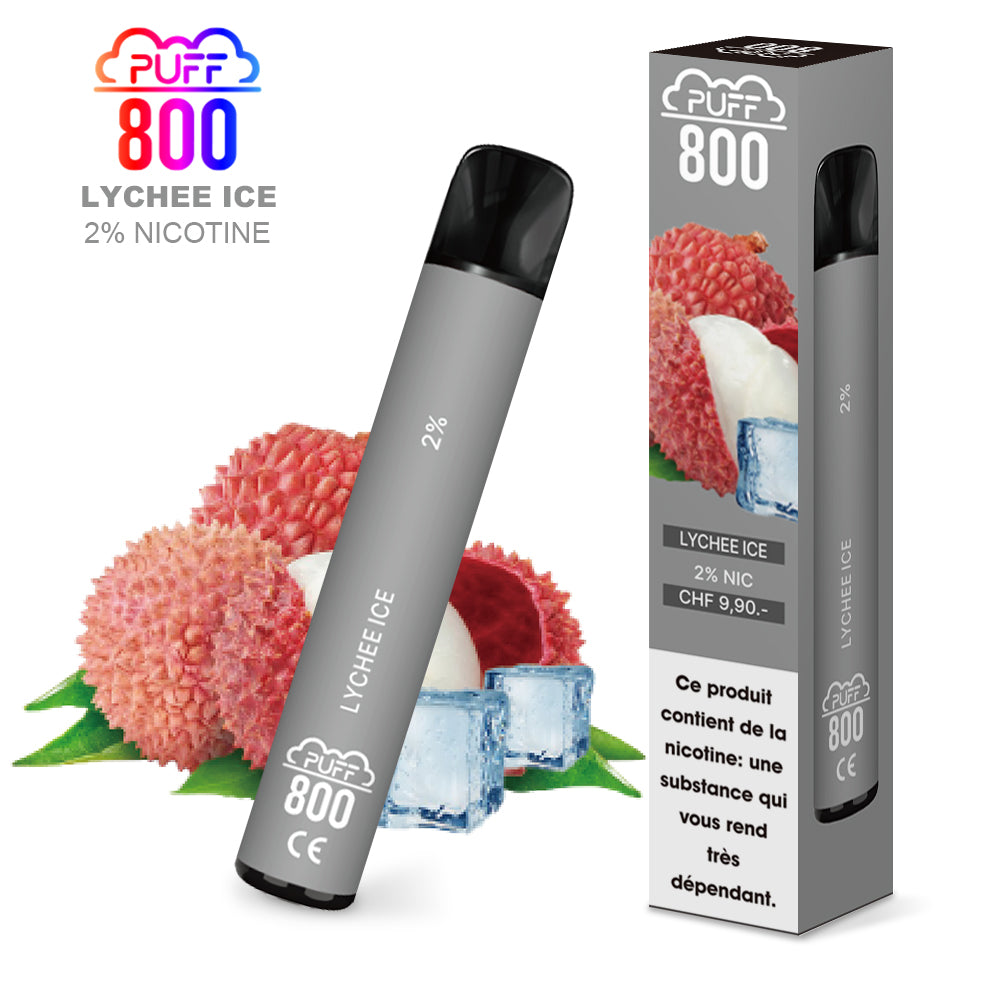LYCHEE ICE- Puff 800 2%