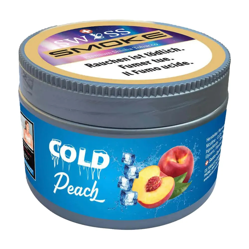 Cold Peach Swiss Smoke Tobacco | Swiss Smoke | CHF 19.00 |Puff Suisse SA